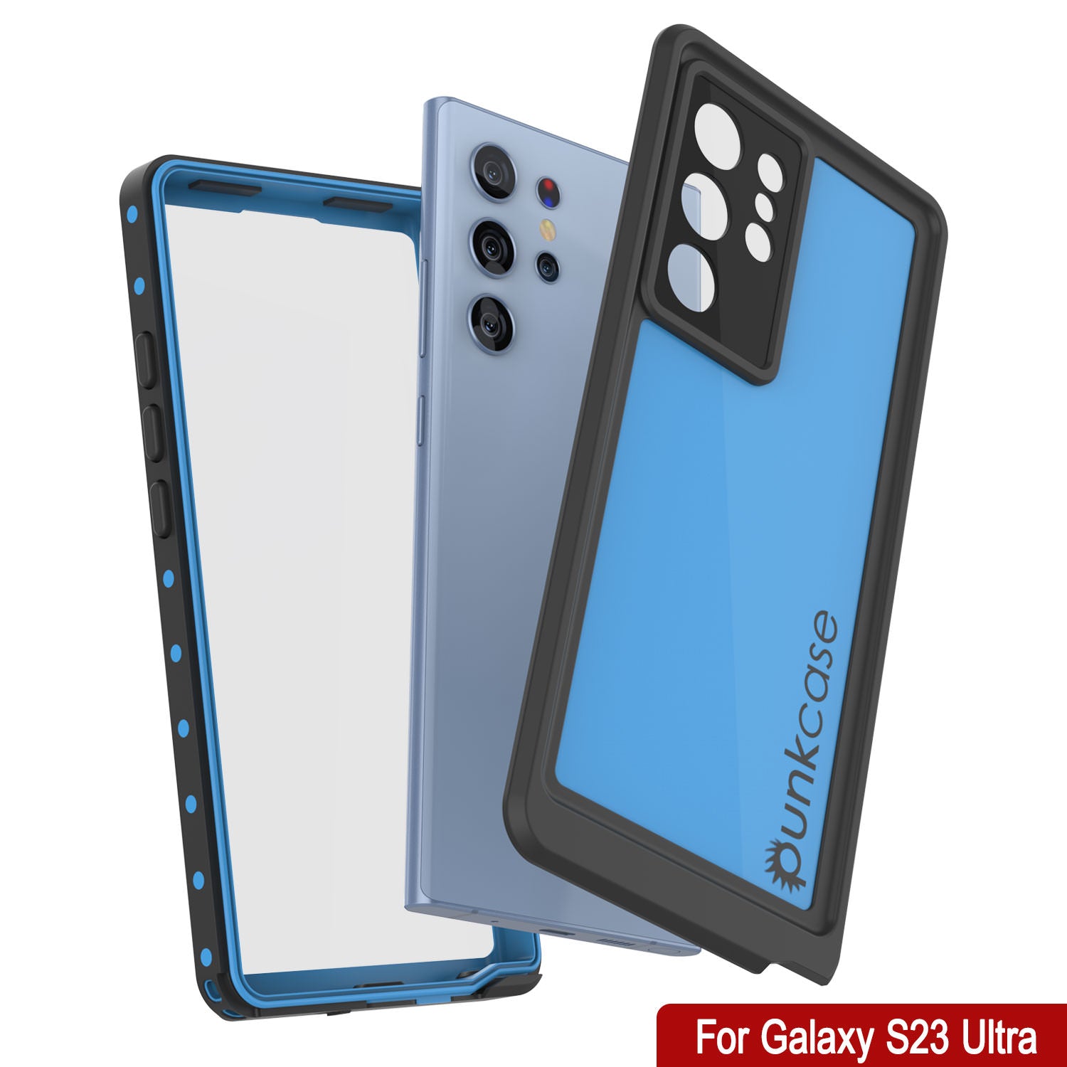 Galaxy S23 Ultra Waterproof Case PunkCase StudStar Light Galaxy S23 Ultra Waterproof Case PunkCase StudStar Light